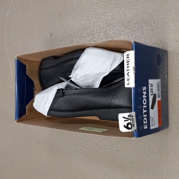 Basic Editions | Shoes | Vintagebasic Editions Eloise Black And Multicolored Leather Loafers ...